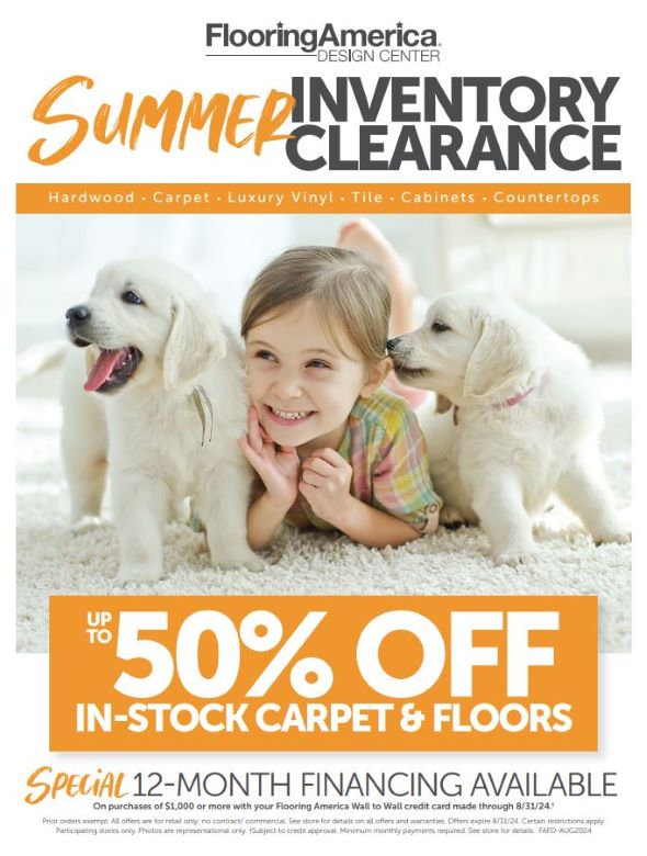Sale Now | Flooring America Design Center